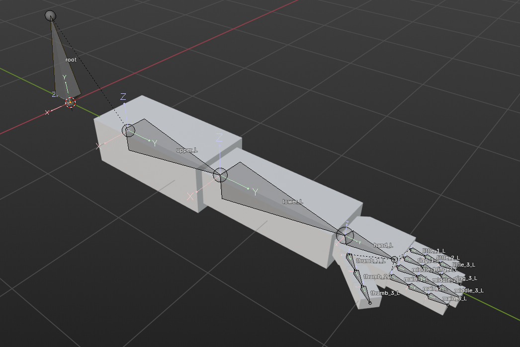 Rigging FPS arms in Blender | Xandev’s Blog